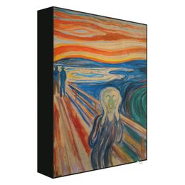 Bilderwelten Akustik-Wechselbild Edvard Munch - Der Schrei