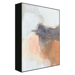 Bilderwelten Akustik-Wechselbild Aquarell Goldene Spitze II