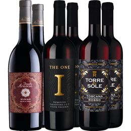 Wirwinzer Select Italien Rotwein-Paket - Verschiedene Regionen &ndash; Probierpaket Keine Angabe