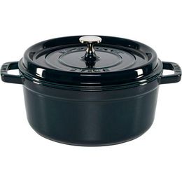 Staub La Cocotte 24cm rund La-Mer, Gusseisen