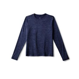 Brooks Luxe Long Sleeve Bekleidung Damen blau