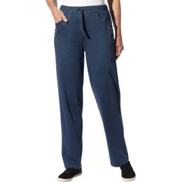 Damen Schlupfhose in Interlock-Qualit&auml;t dunkelblau, Gr&ouml;&szlig;e 27