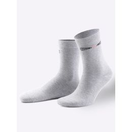 w&auml;schepur w&auml;schepur Damen Damen-Socken, grau-gemustert, Gr&ouml;&szlig;e 35-38