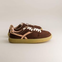 Fleeters Kiwi Brwon & Pink Schuhe Damen braun