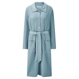 Ringella - Damen-Bademantel, blau, Gr. 48 / XL