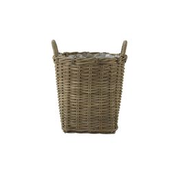 HOME STORY Rattanpflanzkorb braun Rattan,Kunststoff Ma&szlig;e (cm): B: 40 H: 40 T: 40.0 &raquo; M&ouml;bel Kraft