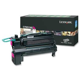 Lexmark Toner C792X1MG magenta - reduziert