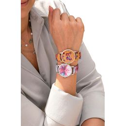 Damen Damenuhr pink, Gr&ouml;&szlig;e 0