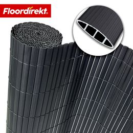 Floordirekt Sichtschutzzaun PVC Grau