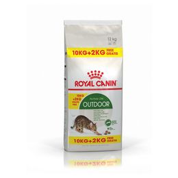 Royal Canin OUTDOOR Katzenfutter trocken f&uuml;r Freig&auml;nger 10kg+2kg gratis