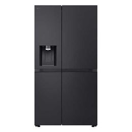 LG SidebySide K&uuml;hlschrank (B, 623L, 179cm hoch) mit Eis, Crushed Ice und Wasserspender & internem Wassertank GSLE91EVAB GSLE91EVAB