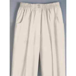 COME ON Damen Schlupfhose atmungsaktiv und b&uuml;gelarm, ecru, Gr&ouml;&szlig;e 44