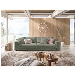 Big-Sofa Home Affaire "Enisa, bequeme, legere Polsterung B/T/H: 290/127/85 cm, Mega Sofa", gr&uuml;n (oliv), B:290cm H:85cm T:127cm, Cord (88% Polyester / 12% Polyacryl), Sofas, Big-Sofa, Zeitloses und stylisches Loungem&ouml;bel, in Fein- und Breitcord