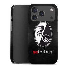DeinDesign iPhone 17 Pro Handy Premium Case Smartphone Handyh&uuml;lle Schutzh&uuml;lle gl&auml;nzend Scratch Official Licensed Product Sc Freiburg Premium Case