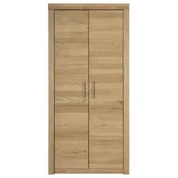 Aktenschrank VOGL M&Ouml;BELFABRIK "Toronto", braun (wildeiche), B:90cm H:189,5cm T:42cm, Holzwerkstoff, Massivholz, Schr&auml;nke, in 2 Breiten, teilmassiv, F&auml;cher f&uuml;r Aktenordner, Made in Germany