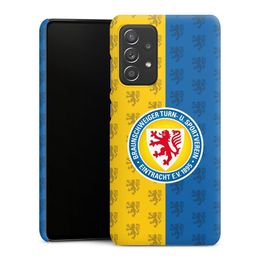 DeinDesign Galaxy A52s 5G Handy Premium Case Smartphone Handyh&uuml;lle Schutzh&uuml;lle matt Eintracht Braunschweig Logo Official Licensed Product Premium Case