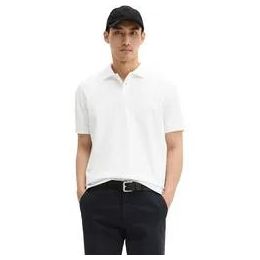 Marc O'Polo Poloshirt MARC O'POLO "aus Bio-Baumwolle", Herren, Gr. S, wei&szlig;, Obermaterial: 100% Baumwolle, unifarben, regular fit, Strickb&uuml;ndchen, Shirts