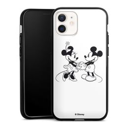DeinDesign iPhone 12 mini Handy Silikon H&uuml;lle Case schwarz Handyh&uuml;lle Valentine'S Day Disney