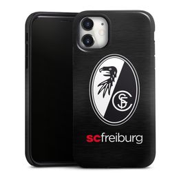 DeinDesign iPhone 11 Handy Panzer Handyh&uuml;lle robuste Outdoor H&uuml;lle Schutzh&uuml;lle gl&auml;nzend Scratch Sc Freiburg Official Licensed Product Tough Case