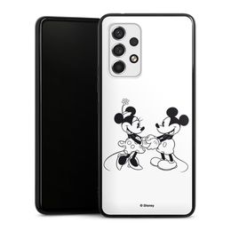 DeinDesign Galaxy A53 5G Handy Silikon H&uuml;lle Case schwarz Handyh&uuml;lle Disney Valentine'S Day