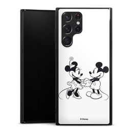 DeinDesign Galaxy S22 Ultra Handy Silikon H&uuml;lle Case schwarz Handyh&uuml;lle Valentine'S Day Disney