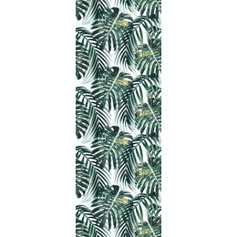 Vinyltapete queence "Gesa", gr&uuml;n, B:0,9m L:2,5m, Vinyl, Tapeten, 90x250cm, selbstklebend, kinderleichte Anbringung,, Sticker