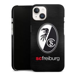 DeinDesign iPhone 14 Handy Premium Case Smartphone Handyh&uuml;lle Schutzh&uuml;lle matt Scratch Official Licensed Product Sc Freiburg Premium Case