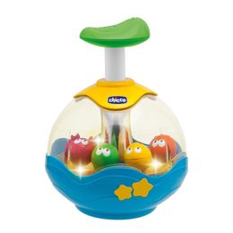 Tierkreisel Chicco "Aquarium", blau (blau, gelb), Kreisel, KinderH:20cm &Oslash;:15cm, mit Licht & Sound, H:20cm &Oslash;:15cm