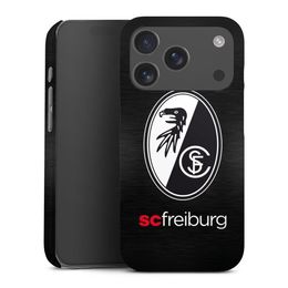 DeinDesign iPhone 17 Pro Handy Premium Case Smartphone Handyh&uuml;lle Schutzh&uuml;lle matt Scratch Official Licensed Product Sc Freiburg Premium Case