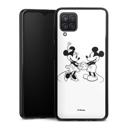 DeinDesign Galaxy A12 Handy Silikon H&uuml;lle Case schwarz Handyh&uuml;lle Disney Valentine'S Day