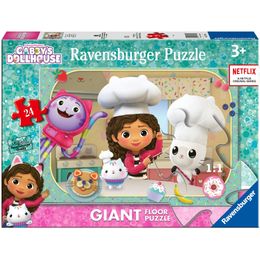 Puzzle Ravensburger "Gabbys Dollhouse, Gabbys Kochk&uuml;nste", bunt, Puzzles, KinderB:69cm H:49cm, Pappe, Motiv, Made in Europe, B:69cm H:49cm