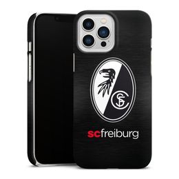 DeinDesign iPhone 13 Pro Max Handy Premium Case Smartphone Handyh&uuml;lle Schutzh&uuml;lle matt Scratch Official Licensed Product Sc Freiburg Premium Case