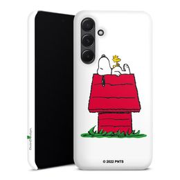 DeinDesign Galaxy A35 5G Handy Premium Case Smartphone Handyh&uuml;lle Schutzh&uuml;lle matt Snoopy Peanuts Official Licensed Product Premium Case