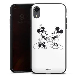 DeinDesign iPhone Xr Handy Silikon H&uuml;lle Case schwarz Handyh&uuml;lle Valentine'S Day Disney