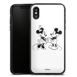 DeinDesign iPhone X Handy Silikon H&uuml;lle Case schwarz Handyh&uuml;lle Valentine'S Day Disney
