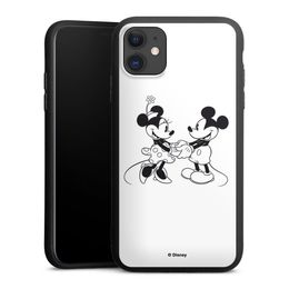 DeinDesign iPhone 11 Handy Premium Silikon H&uuml;lle Handyh&uuml;lle schwarz Case Disney Valentine'S Day Silikon Premium Case