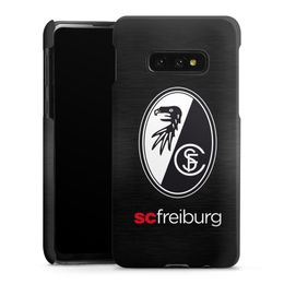 DeinDesign Galaxy S10e Handy Premium Case Smartphone Handyh&uuml;lle Schutzh&uuml;lle matt Scratch Official Licensed Product Sc Freiburg Premium Case