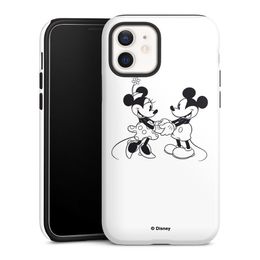 DeinDesign iPhone 12 mini Handy Panzer Handyh&uuml;lle robuste Outdoor H&uuml;lle Schutzh&uuml;lle gl&auml;nzend Valentine'S Day Disney Tough Case