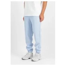 Jogginghose Alpha Industries "Basic Jogger SL II", Herren, Gr. M, Normalgr&ouml;&szlig;en, artic blau, Obermaterial: 80% Baumwolle, 20% Polyester, Hosen Jogginghose