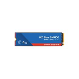 Sandisk interne SSD "WD Blue SN5100", ohne farbbezeichnung, 4 TB, Festplatten