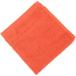 G&ouml;zze Seiftuch G&Ouml;ZZE "Berlin", orange, B:30cm L:30cm, Frottier, Handt&uuml;cher