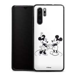 DeinDesign Huawei P30 Pro Handy Silikon H&uuml;lle Case schwarz Handyh&uuml;lle Valentine'S Day Disney