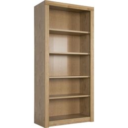 Aktenregal VOGL M&Ouml;BELFABRIK "Toronto", braun (wildeiche nachbilung, wildeiche massiv), B:90cm H:190cm T:42cm, Holzwerkstoff, Massivholz, Regale, Aktenregal, Breite 52cm, Made in Germany