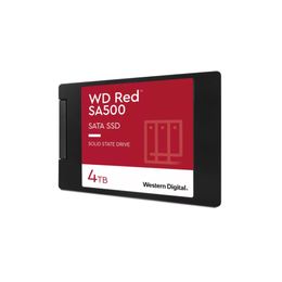 Sandisk interne SSD "WD Red SA500", ohne farbbezeichnung, 4 TB, Festplatten