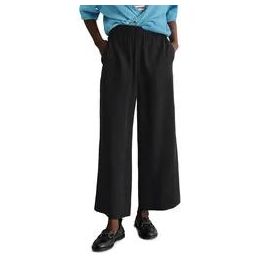 Marc O'Polo Culotte MARC O'POLO DENIM, Damen, Gr. S, N-Gr, blau depths, Web, Obermaterial: 100% Lyocell, relaxed fit kn&ouml;chellang, Hosen Culotte, relaxed fit aus LENZING Lyocell