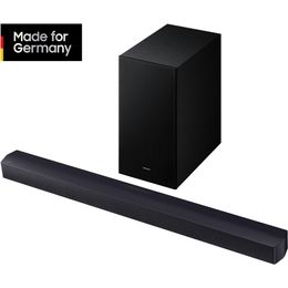 Samsung Soundbar "HW-B460GF/ZG Soundbar", schwarz, B:85,88cm H:5,9cm T:7,5cm, Lautsprecher, 2.1-Kanal Sound System, Dolby Audio I DTS Virtual:X, Bass-Boost-Modus