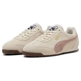 Sneaker Puma "ARIZONA SD", Herren, Gr. 36, alpine snow, sandstone, chocolate braun, Leder, mehrfarbig, Schuhe Sneaker, mit Schn&uuml;rverschluss, mit profiliertem Gummi-Laufsohlenmaterial