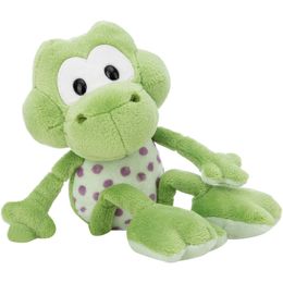 Kuscheltier Nici "Forest Friends, Frosch Fridolin Frog, 35 cm schlenkernd", gr&uuml;n, Pl&uuml;schfiguren, KinderB:14cm H:35cm L:14cm, Kuscheltier, enth&auml;lt recyceltes Material, B:14cm H:35cm L:14cm