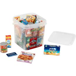 Kaufladensortiment klein "Gro&szlig;e Box mit Kaufladenzubeh&ouml;r", bunt, Kaufladensortimente, Kinder, Kunststoff, Papier
