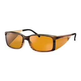 Sonnenbrille Eschenbach OPTIK "ambelis 65% T&ouml;nungsgrad", Damen, braun, Sonnenbrillen Sonnenbrille, Schutz vor Blaulicht und UV-Strahlung